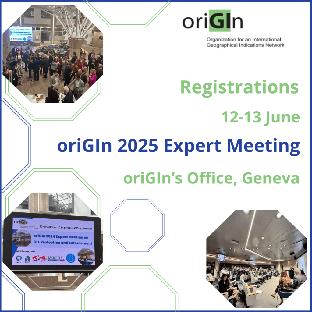12-13/06/2025-Registrations for oriGIn 2025 Expert Meeting in Geneva ...